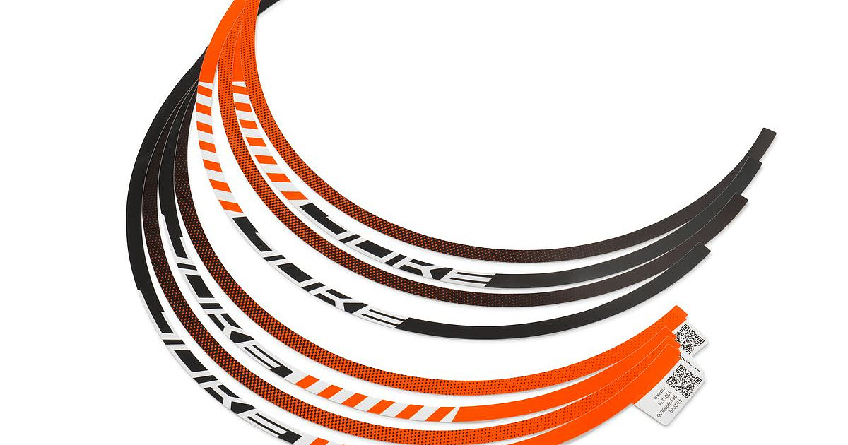 Proužky na ráfky KTM Wheel rim sticker kit 94309999000 | Staněk MOTO ...